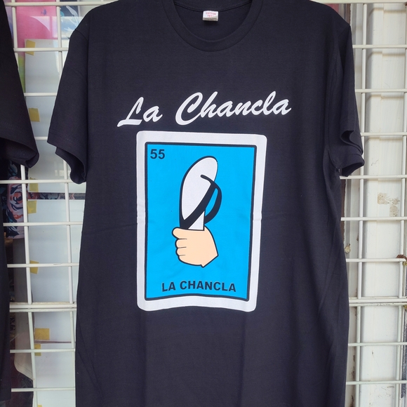 Source Unknown | Shirts | La Chancla Graphic Tshirt Black | Poshmark